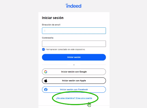 Cómo Registrarse en Indeed || Paso a paso «【 2024